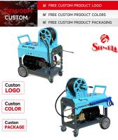 China 380V Electric New Sewer Jetter 11kW 30L/min High Pressure Pipe Cleaner Reverse Spray Nozzle Car Wash Shop Rust/Corrosion for sale