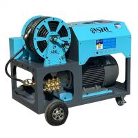 China 70L/min 15kw 130bar 380V Electric Cold Water Cleaning New Sewage Pipeline Cleaner High Flow Sewer Jetter Drain Dredge Pump 20HP for sale