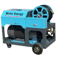 China New Professional Electric High Pressure Cold Water Cleaning Drain Jetter 40L/min Sewer Jet Machine 15kW Industrial Equipment for sale