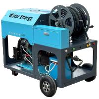 China New Highway Roadside Cold Water Sewer Maintenance Diesel Sewer Jetter 26HP Twin-Cylinder Cleaning Machine Pump 200bar 40L/min for sale