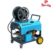 China New 10.57 GPM Cold Water Diesel Sewer Jet Machine 200bar 30L/min Emergency Residential Unclogging Machine 13HP Complete Nozzle for sale