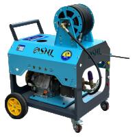 China New 10.57 GPM Cold Water Diesel Sewer Jet Machine 200bar 30L/min Emergency Residential Unclogging Machine 13HP Complete Nozzle for sale