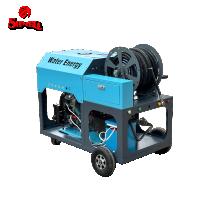 China SHENL 200bar 70LPM Gasoline 37HP High Pressure Water Jet Sewer Cleaning Machine 42mm Tube Cleaning Machine Gasoline / Petrol 200 for sale