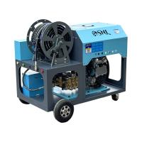 China SHENL 130Bar 70LPM Diesel 27HP high pressure water jet sewer cleaning machine for sale