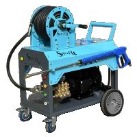 China AD2015 Electric Pressure Washer AD Series 4KW 150Bar 20LPM Cold Water Cleaning Equipment New Pressure Cleaning Machine for sale