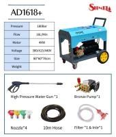 China DAD Series 1816+ New Electric Hand-Pushed High-Pressure Cleaner 180Bar 4kw 16L/min Flow for Auto Construction Farm Industries for sale