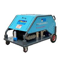 China Water Energy KLN Series 55KW 300Bar 91LPM Electric High Pressure Washer Electric Sewer Jet Pipe Cleaner Unclogging Machine for sale