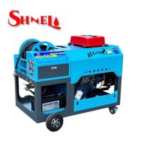 China LX Series 4060 Diesel High Pressure  Cleaner 600Bar 55KW 40L/min Flow Roughening Washer for Car Wash Farm Use New Condition for sale