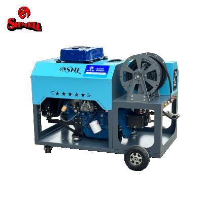 China TSL Series 55KW 500Bar 40LPM Diesel Sewer Jet High Pressure Washer Sewer Jet Machine Pipe Dredging Machine High Pressure Cleaner for sale