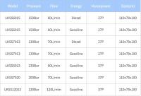 China LKSS Series 7020Q 37P 2900Psi High Pressure Gasoline Sewer Jet Cleaner 200Bar 70LM Flow for Auto Construction Farm New Washing for sale