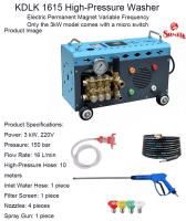 China New Electric Portable High Pressure Cleaner 3000W 150 Bar Cold Water Cleaning 4 HP Multi-Voltage Customizable Logo Color 1 Year for sale