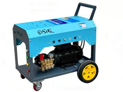 China Customizable 3000W 220V/380V 150Bar Portable Electric Car Washer Cold Water Cleaning High Pressure Cleaner & Water Pump Home Use for sale