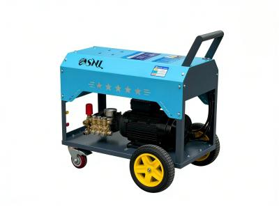 China New Portable 7.5kW 380V 250Bar Electric High Pressure Cleaner Cold Water Cleaning Car Wash Shop 10 HP Customization for sale