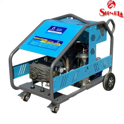 China 30kW/500Bar Industrial Electric High Pressure Washer 28L/min 7.4GPM Cold Water Cleaning Heavy Duty for Car Wash Rust/Paint for sale