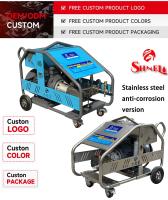 China Customization Electric New 37kW 1000Bar High Pressure Washer 6.34GPM for Extreme Rust Removal Concrete Descaling Car Wash Shop for sale