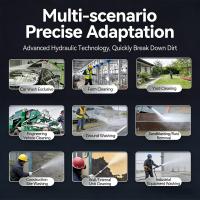 China Customization Electric New 37kW 1000Bar High Pressure Washer 6.34GPM for Extreme Rust Removal Concrete Descaling Car Wash Shop for sale