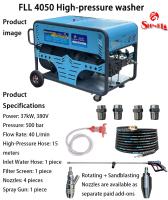 China 37kW 500bar 40L/min Electric High Pressure Washer with Cold Water Cleaning Residue-Free Cleaning for Large-Scale Industrial Use for sale
