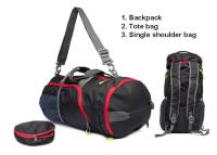 China 25L Fold Up Duffel Foldable Travel Bags Lightweight Multiscene for sale