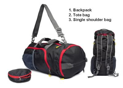 China 25L Fold Up Duffel Foldable Travel Bags Lightweight Multiscene for sale