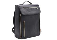 China Stylish New Design Custom PU Leather Mens Casual Outdoor Travel Laptop Business Backpack for sale