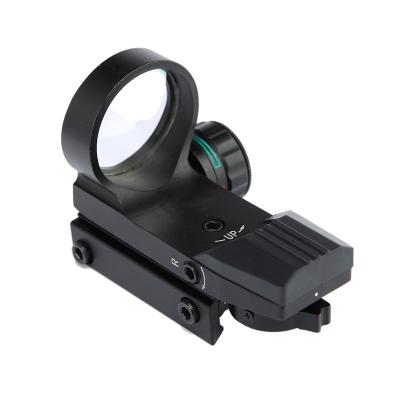 China Waterproof 4 Reticles Green Red Dot Reflex Sight 1X22X33mm for sale