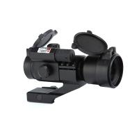 China 1x32 Green Red Dot Scope with Red Laser Sight for 20mm Rail Hunting Rifles for sale