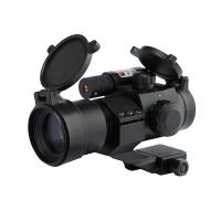 China 1x32 Green Red Dot Scope with Red Laser Sight for 20mm Rail Hunting Rifles for sale