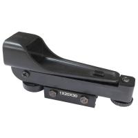 China 1X20X30 11MM Red Dot Reflex Sight 3oz For Airsoft Guns for sale