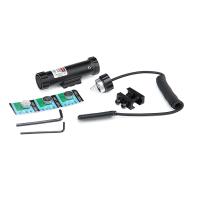 China 60mm Aluminium Alloy Mini Red Laser Sight With Pressure Switch for sale