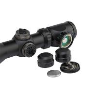 China 2-6x32AO Tactical Hunting Scope Dual Light Truplex Reticle 1 inch Tube for Pistol for sale