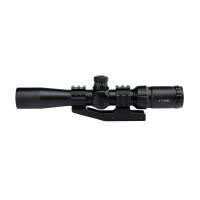 China 2-7x32 Compact Tactical Hunting Scope Tri-Illuminated 24 Mil Dot Reticle for Rifle Airsoft for sale