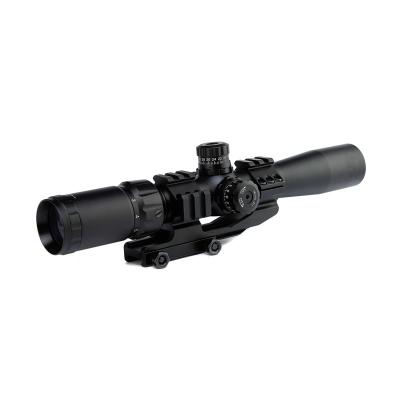 China 2-7x32 Compact Tactical Hunting Scope Tri-Illuminated 24 Mil Dot Reticle for Rifle Airsoft for sale