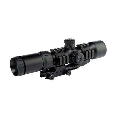 China 1.5-5X40BE Shockproof Tri-illumination Tactical Hunting Scope  Mil-Dot Reticle for sale