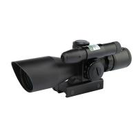 China 2.5-10x40 Dual Illuminated Tactical Hunting Scope with Red Green Laser Sight 25.4mm Tube for sale