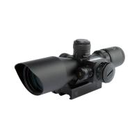 China 2.5-10x40 Dual Illuminated Tactical Hunting Scope with Red Green Laser Sight 25.4mm Tube for sale