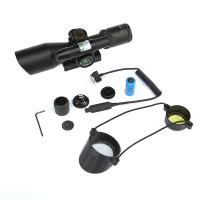 China 2.5-10x40 Dual Illuminated Tactical Hunting Scope with Red Green Laser Sight 25.4mm Tube for sale