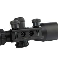 China 2.5-10x40 Compact Dual Illuminated Tactical Hunting Scope with 25.4mm Tube for sale