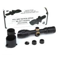 China 3-9x32 CQB AO RGB Illuminated Long Range Target Scope with Cut Sunshade 25.4mm Tube for sale