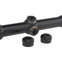 China 3-9x40 1in Alloy Aluminium Black Tactical Hunting Scope with Turret Cover for sale