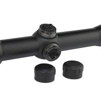 China 3-9x40E Red Fiber Riflescope Dual Illuminated Hunting Scope 323mm 1 Inch Tube for sale