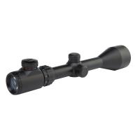 China 3-9x50E Red Green Illuminated Tactical Hunting Scope 505g High Turret Cover for sale