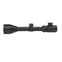 China 3-9x50E Red Green Illuminated Tactical Hunting Scope 505g High Turret Cover for sale