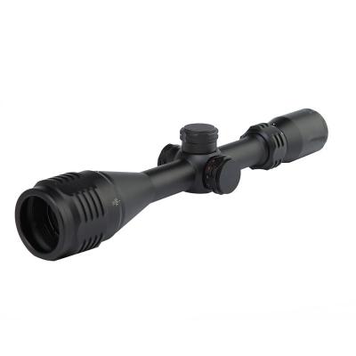 China 3-12x40 AO IR Airgun Hunting Scope 25.4mm Tube Mil Dot Reticle Red Green Illumination for sale