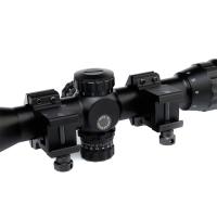 China 3-12x40AOL Red Green Illuminated Tactical Hunting Scope 40mm Objective Lens 370mm Length for sale