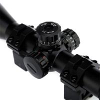 China 3-12x40AOL Red Green Illuminated Tactical Hunting Scope 40mm Objective Lens 370mm Length for sale