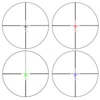 China 4x32 RGB Illuminated Glass Reticle Prism Scope 32mm Objective 25.4mm Tube for sale