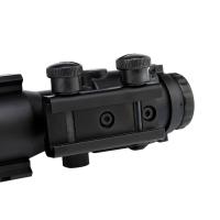 China 4x32 RGB Illuminated Glass Reticle Prism Scope 32mm Objective 25.4mm Tube for sale