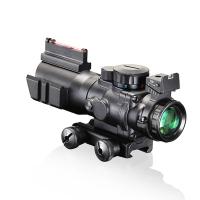 China 4x32 RGB Illuminated Glass Reticle Prism Scope 32mm Objective 25.4mm Tube for sale