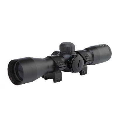 China 25.4mm Tube 4x32 Hunting Scope with Dual Illumination Reticle 20mm 11mm Rings for sale