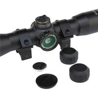 China 25.4mm Tube 4x32 Hunting Scope with Dual Illumination Reticle 20mm 11mm Rings for sale